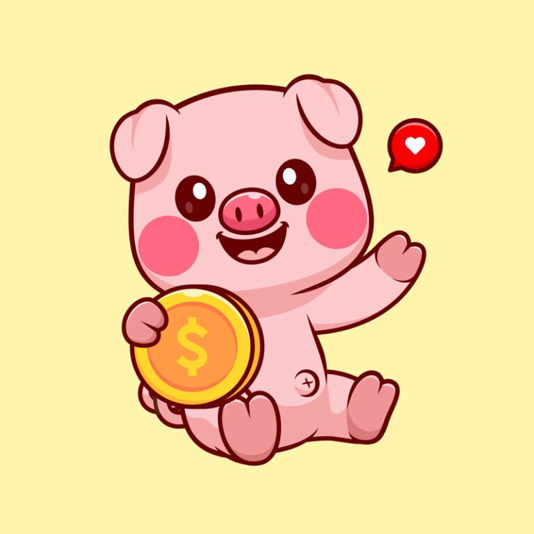 Top 10+ mẫu sticker heo vector đẹp, dễ thương, chất, ngầu