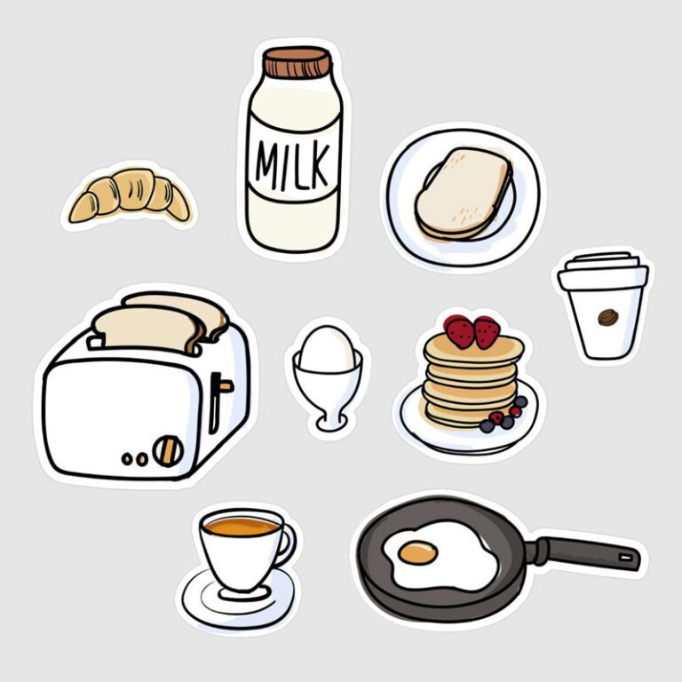 Top 10+ mẫu sticker doodle tô màu vector đẹp cho bé