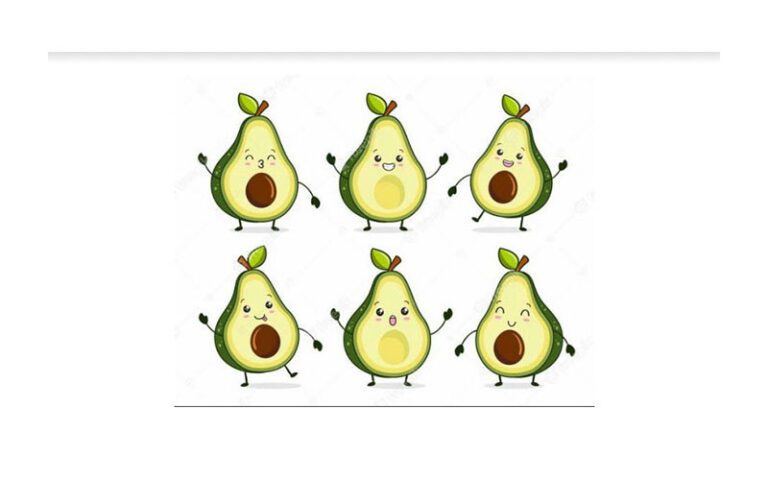 Top 10+ mẫu sticker trái bơ vector đẹp, chất, ngầu