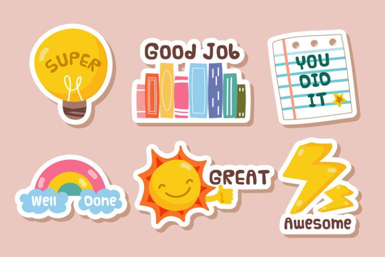 Top 10+ mẫu sticker ghép ảnh vector đẹp, nhiều định dạng