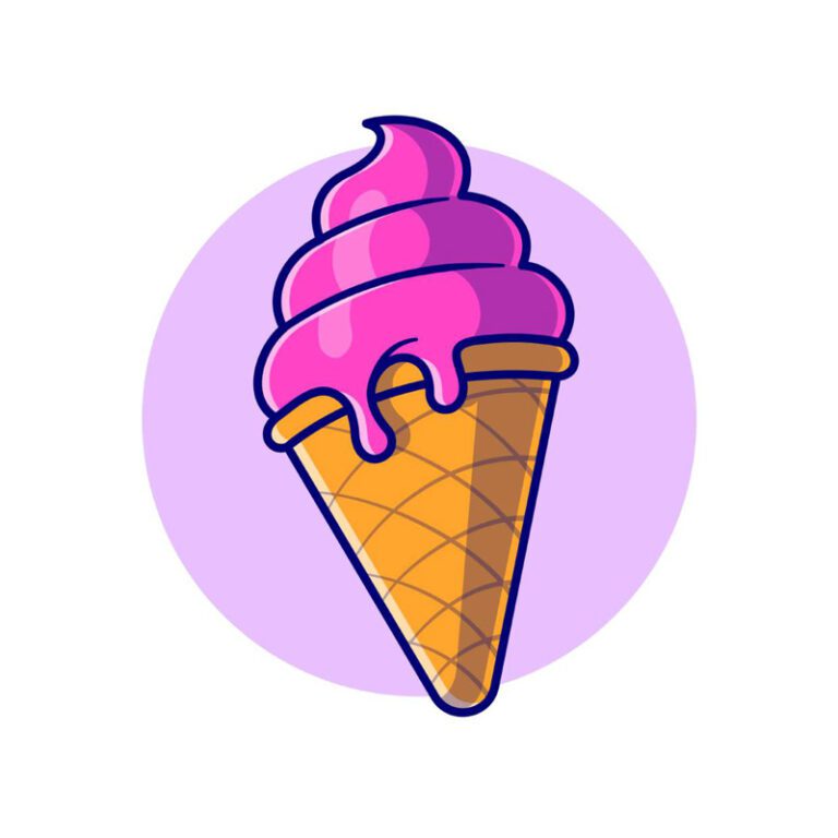 Top 10+ mẫu sticker kem vector design đẹp, cute, chất, ngầu