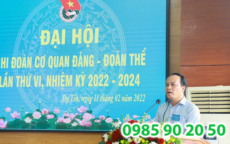 30 mẫu băng rôn Đoàn Thanh Niên, Đại hội chi bộ, chi đoàn