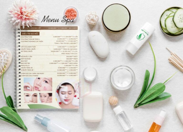 100+ Mẫu Thiết kế menu Spa ấn tượng, hút khách 2024